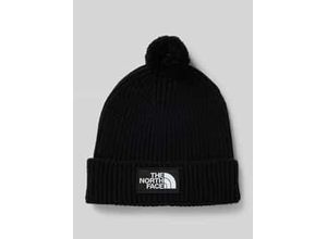 0192363603537 - Pudelmütze mit Label-Patch Modell POM BEANIE