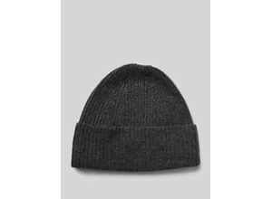 4065807941761 - Beanie aus reinem Kaschmir mit breitem Umschlag