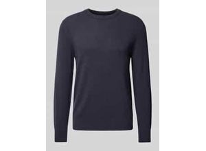 7325869023858 - Regular Fit Strickpullover aus softem Bauwolle-Schurwolle-Mix