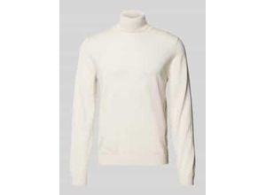 4063535193728 - HUGO BOSS Musso-P Feinstrick-Rollkragenpullover aus Schurwolle