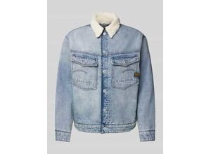 8720706181859 - Jeansjacke mit Futter aus Kunstfell