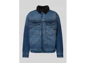 8720706181897 - Jeansjacke mit Futter aus Kunstfell