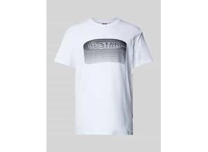 8720706173847 - T-Shirt mit geripptem Rundhalsausschnitt