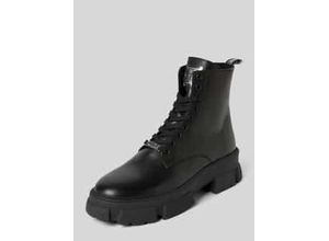 8720236677594 - Boots aus Leder mit Label-Detail Modell TANKER