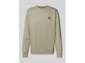 4066718399689 - Sweatshirt mit Label-Stitching