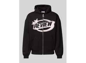 4067131479491 - Sweatjacke mit Puff Logo Print