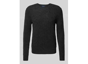 3616539428085 - Herren Pullover mit Cashmere-Anteil grau