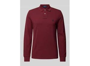 3616538464350 - Custom Slim Fit Poloshirt mit Label-Stitching