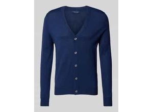 4068444115007 - Slim Fit Cardigan aus Woll-Mix mit V-Ausschnitt