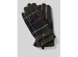 0190375116281 - Handschuhe aus echtem Leder mit Tartan-Karo Modell NEWBROUGH