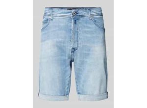 8053469216965 - Jeansshorts mit Label-Patch