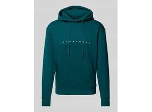 5715602830256 - Hoodie mit Label-Schriftzug