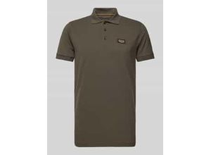 8717392353301 - PME LEGEND Poloshirt Kurzarm Patch für Herren grün L