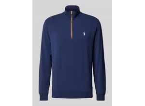 3616538928227 - Polo Ralph Lauren Golf Terry Jersey Half Zip Sweater French Navy