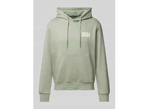 5715672235364 - Hoodie mit Label-Print Modell ECORP