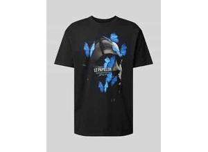 4066051031994 - Mister Tee Le Papillon Oversize Tee T-Shirt schwarz