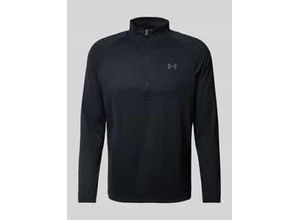 0192007030507 - UNDER ARMOUR Herren Fitnessshirt UA Tech™ 1 2 Zip schwarz Größe S 1328495