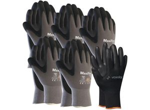 9010582015126 - Vasalat - Maxiflex Handschuhe Größe 9 Ultimate 5 Paar - Arbeitshandschuhe Herren und Damen mit hervorragendem Grip - Montagehandschuhe Nitril