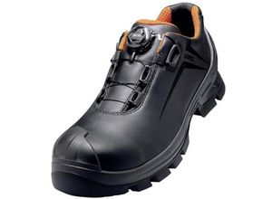 4031101764641 - uvex 2 VIBRAM BOA Sicherheitsschuh S3 Halbschuh Leder schwarz orange 41 41 11 - 6531241