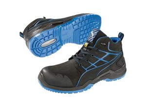 4051428057059 - PUMA Safety Krypton Blue Mid 634200-45 ESD Sicherheitsstiefel S3 Schuhgröße (EU) 45 Schwarz Blau 1 St