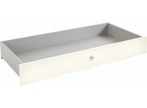 4038062068832 - Schubkasten WIMEX Easy weiß B137cm H19cm T58cm Holzwerkstoff Schubladen auf Rollen praktische Ergänzung für Wimex Betten Easy