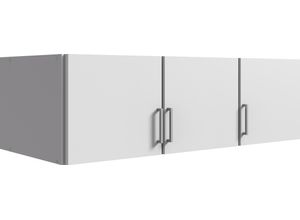 4038061123631 - Schrankaufsatz WIMEX Click weiß B135cm H42cm T56cm Kunststoff Möbelaufsätze Kleiderschrank-Zubehör Schrankaufsatz