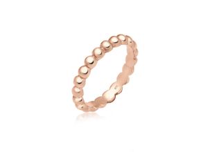 4050878528331 - Fingerring ELLI Stacking Ring Kügelchen 925 Silber Fingerringe Gr 52 mm ohne Stein Silber 925 (Sterlingsilber) 3 mm rosegold Damen