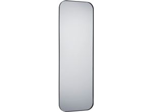 4251820307435 - Dekospiegel MIRRORS AND MORE Britney Spiegel Gr B H T 50 cm x 150 cm x 28 cm glänzend schwarz Dekospiegel Wandspiegel