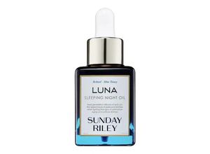 0817494011012 - - Luna Sleeping Night Oil - Gesichtsöl für die Nacht mit Retinol & Blauflügeligem Rainfarn 35 ml-Transparent