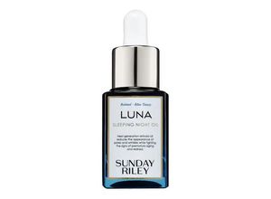 0817494011548 - - Luna Sleeping Night Oil - Gesichtsöl für die Nacht mit Retinol & Blauflügeligem Rainfarn 15 ml-Transparent