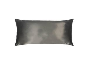 0857032008920 - Slipsilk - Rechteckiger Kissenbezug Aus Seide - Pillowcase Charcoal 40x80