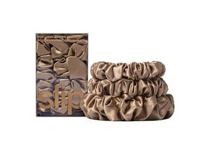 0810046984390 - Slipsilk - Back To Basics - Haargummis Aus Reiner Seide Für Hellbraunes Haar - -scrunchies Midi  large Light Brown