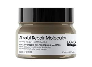 3474637217884 - Loréal Professionnel - Absolut Repair Molecular Maske - Für Geschädigtes Haar - se Arm Rinse-off Mask 250ml