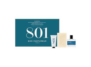 3760246989824 - BON PARFUMEUR Collection Les Classiques No 801 Geschenkset Eau de Parfum Spray 30 ml + Hand Cream 30 ml + Soap 200 g 1 Stk