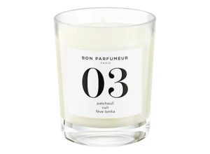 3760246989299 - - Candle 03 - Patchouli Leather Tonka Bean - Kerze - -003 Candle N03 (180g)