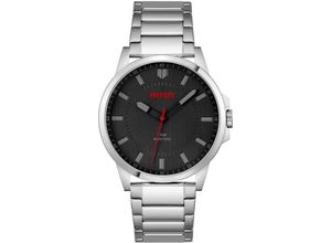 7613272466776 - Quarzuhr FIRST 1530246 Armbanduhren silberfarben Herren Hochzeitsmode Armbanduhr Herrenuhr Mineralglas anlog