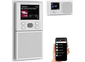 4022107389785 - VR-Radio Unterputzradio Unterputz-WLAN-Internetradio mit Bluetooth & Farbdisplay DSP App MP3