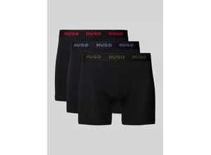 4063545502671 - Boxershorts mit elastischem Logo-Bund im 3er-Pack