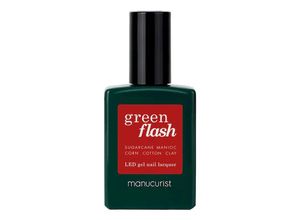 3662263500061 - Manucurist - Nagellack Green Flash – Semi-permanenter Nagellack - green Flash - Red Cherry 15ml