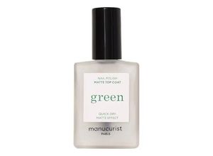 3662263311230 - manucurist Paris Nägel Nagellack Green Matte Top Coat 15 ml