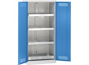 4061753036117 - eurokraft pro Umweltschrank 3 ausziehbare Wannenböden Breite 950 mm