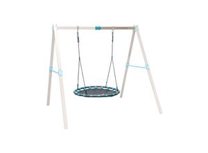 4005998851562 - HUDORA Ergänzungsmodul Nest Schaukel Vario blau silber Kinder