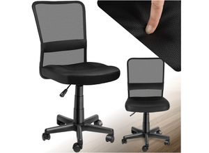 4260435993520 - tectake® Bürostuhl ergonomische Form mit Netzstoffbezug stufenlos höhenverstellbar