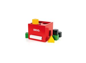 7312350301489 - BRIO Rote Sortier-Box - Mehrfarben - Holz - Junge Mädchen - CE - FSC - Grüner Punkt (30148)