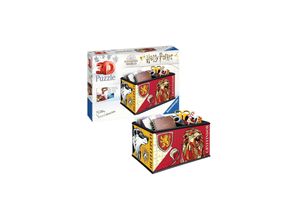 4005556112586 - Ravensburger 3D Puzzle 11258 - Aufbewahrungsbox Harry Potter - 216 Teile - Praktischer Organizer für Harry Potter Fans ab 8 Jahren