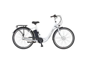 4014607524216 - PROPHETE GENIESSER 21ESC30 Citybike (Laufradgröße 28 Zoll Rahmenhöhe 48 cm Damen-Rad 2375 Wh Kreide glanz)