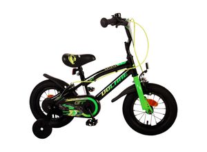 8715347211836 - Volare Super GT Kinderfahrrad - Jungen - 12 Zoll - Grün - Zwei Handbremsen