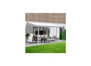 4058166005816 - HOME DELUXE Terrassenüberdachung SOLIS 618 x 303 x 226   278 cm - weiß