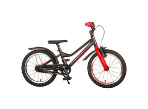 8715347216701 - Volare Blaster Kinderfahrrad - Jungen - 16 Zoll - Schwarz Rot - Prime Collection rot