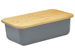 4006528065039 - Brotkasten loft eckig cool grey 40 x 23 cm - Zassenhaus